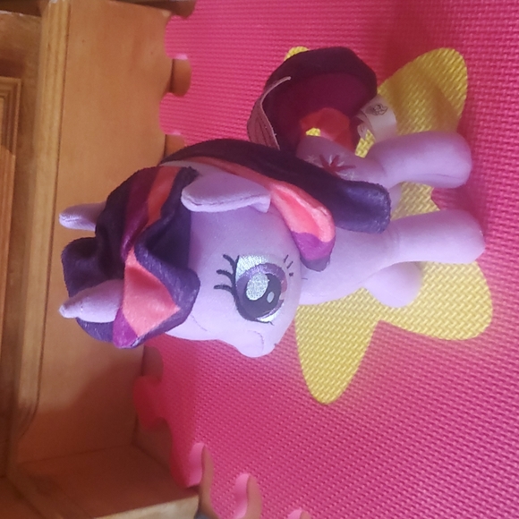My Little Pony | Toys | Two Plush My Little Ponies Purple 1 Yellow ...